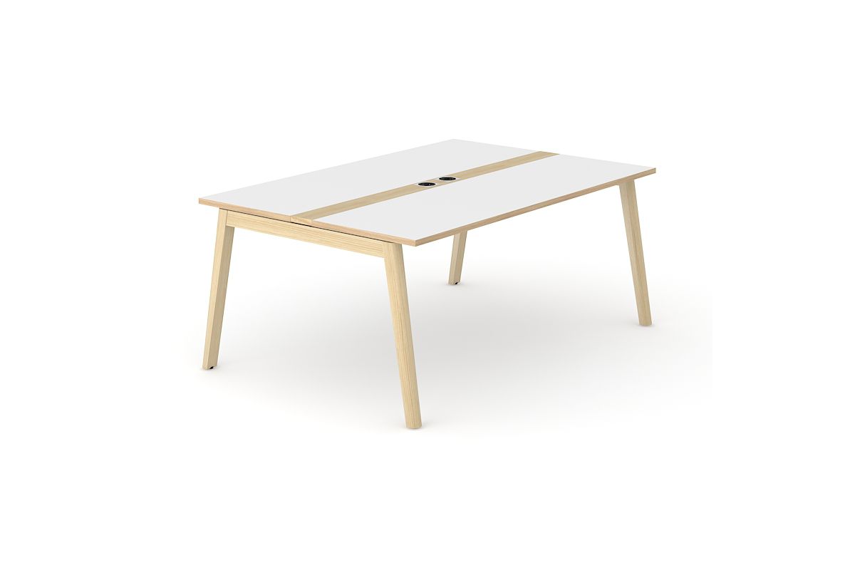 Narbutas Nova Wood meeting | Round Office | Mobilier de bureau Genève